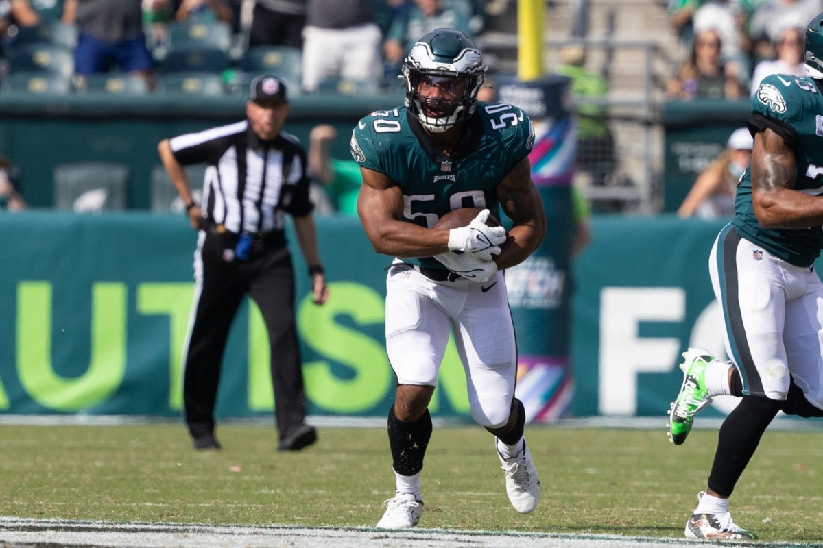 Philadelphia Eagles LB Eric Wilson a Surprise Gameday Inactive - Sports ...