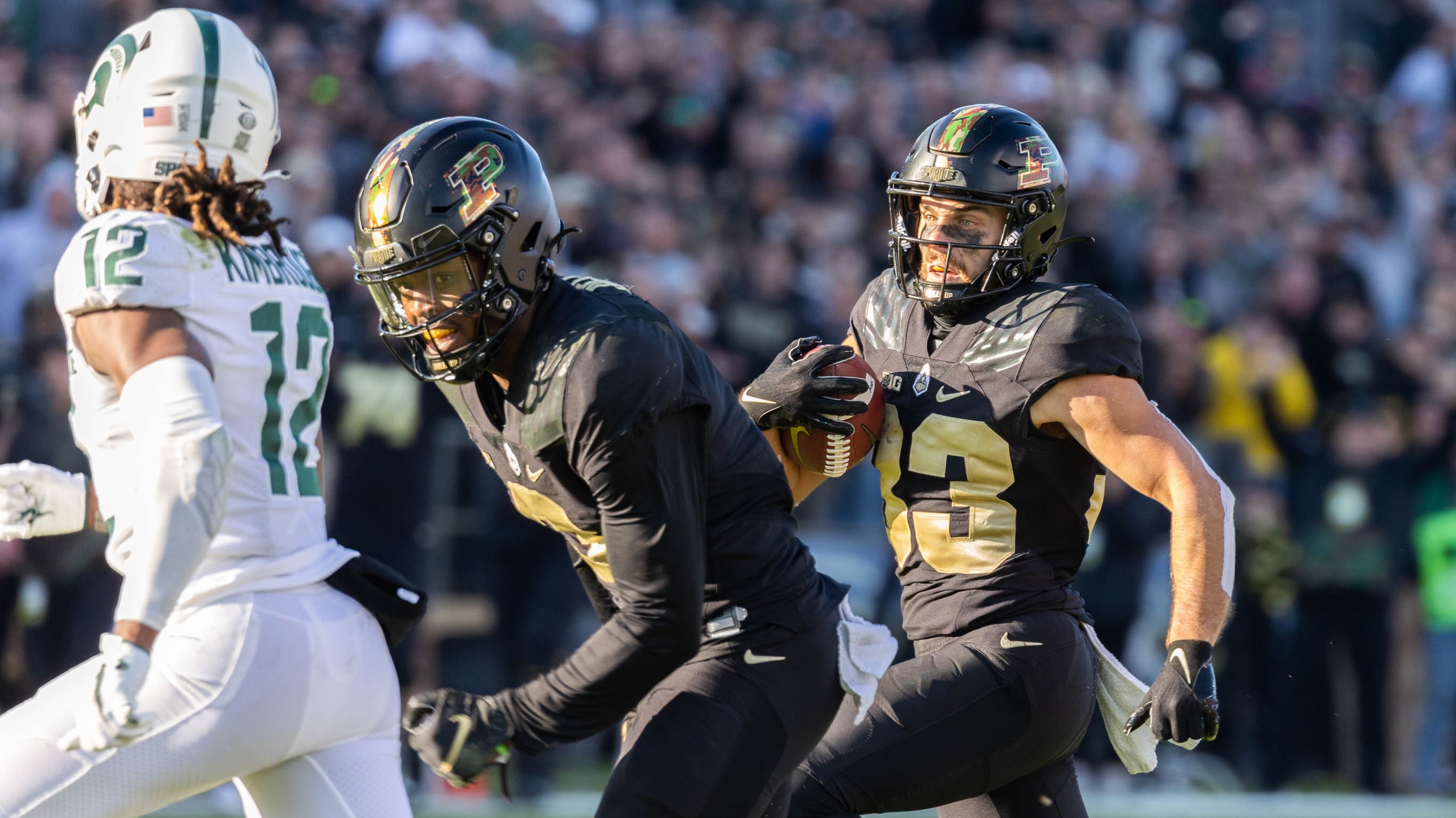 Purdue trick play: Boilermakers pull fast one with wild TD vs. Michigan ...