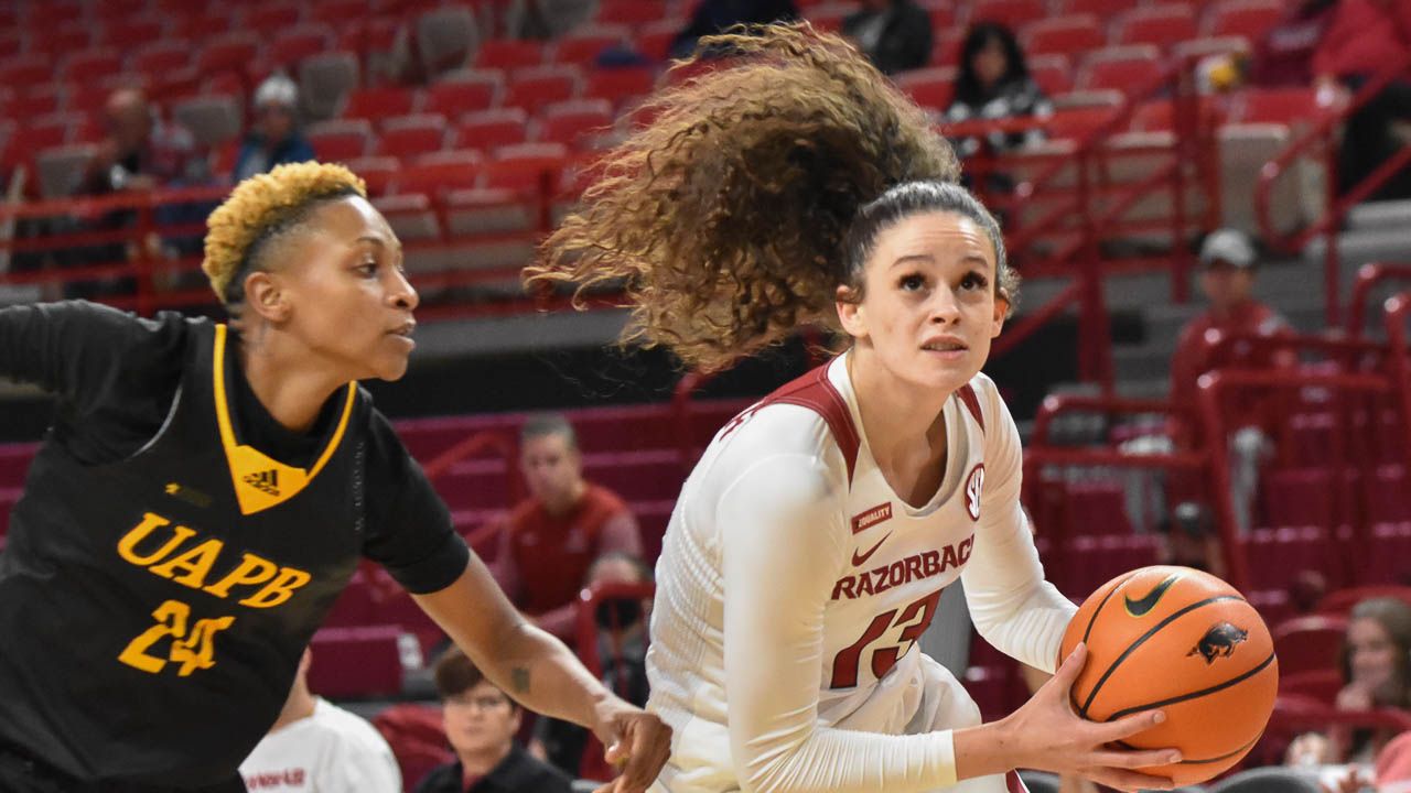 Sasha Goforth, Amber Ramirez After Rolling Past UAPB - Sports ...