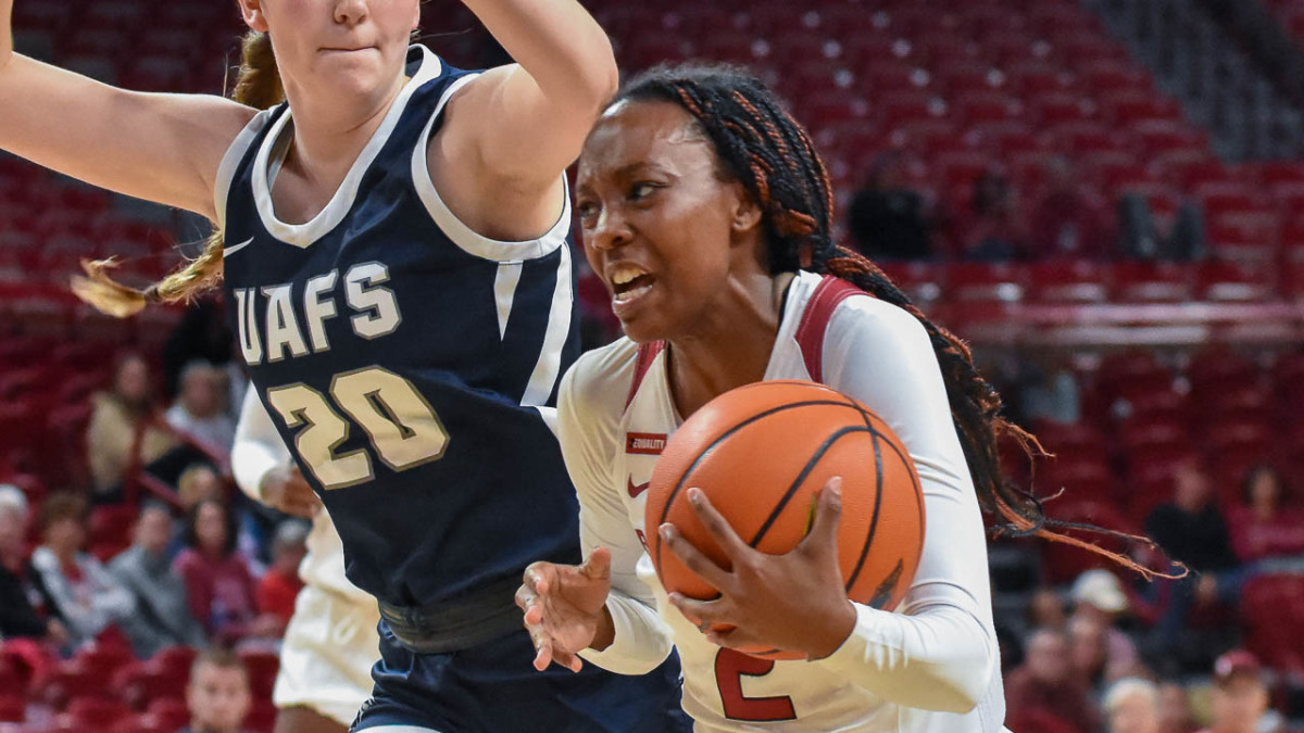 Razorbacks' Samara Spencer Named Top Freshman in League for Last Week ...