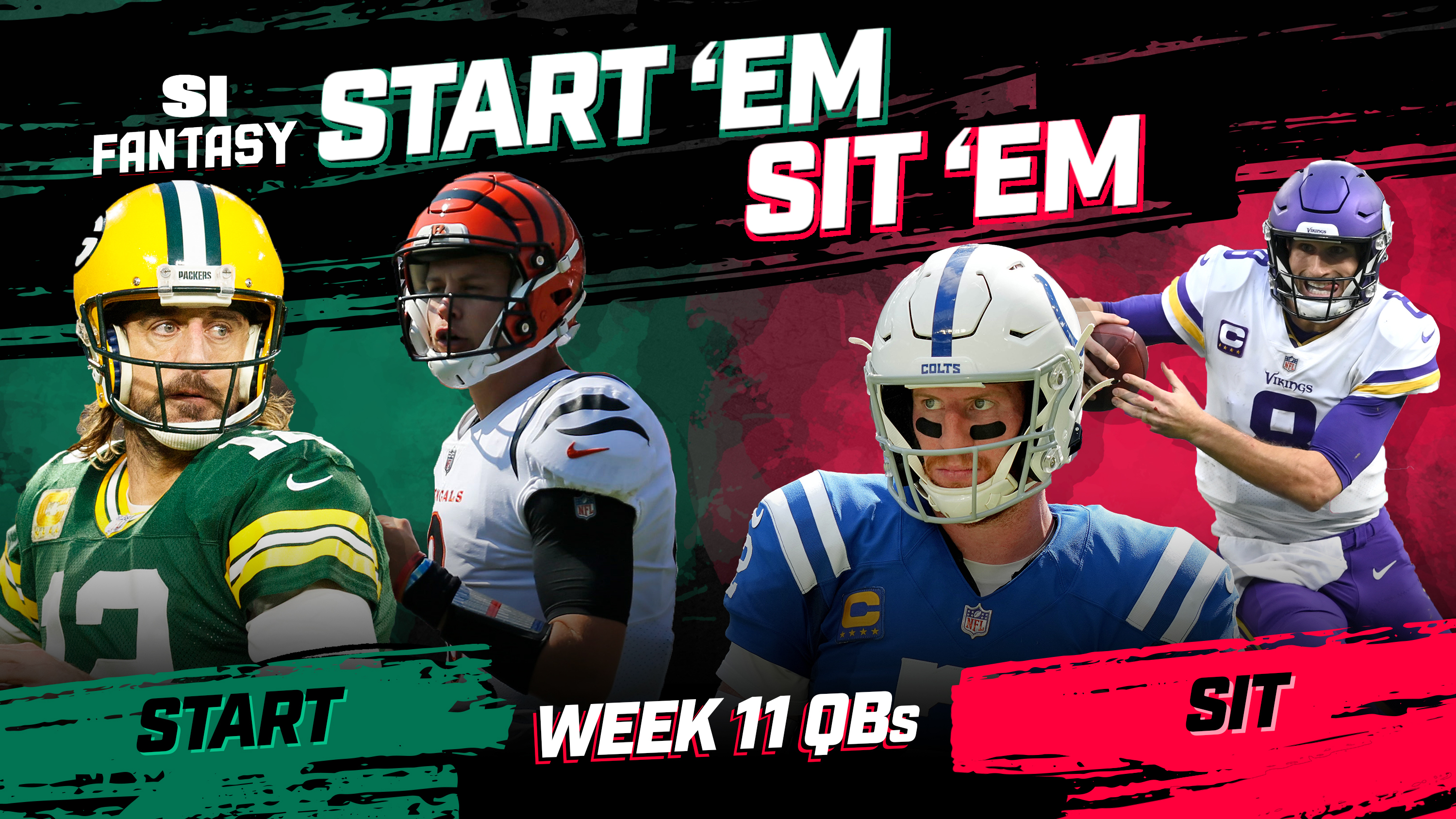 Start 'Em, Sit 'Em Fantasy Football Week 11: Quarterbacks - Sleepers, Fades, Matchups, DFS ...