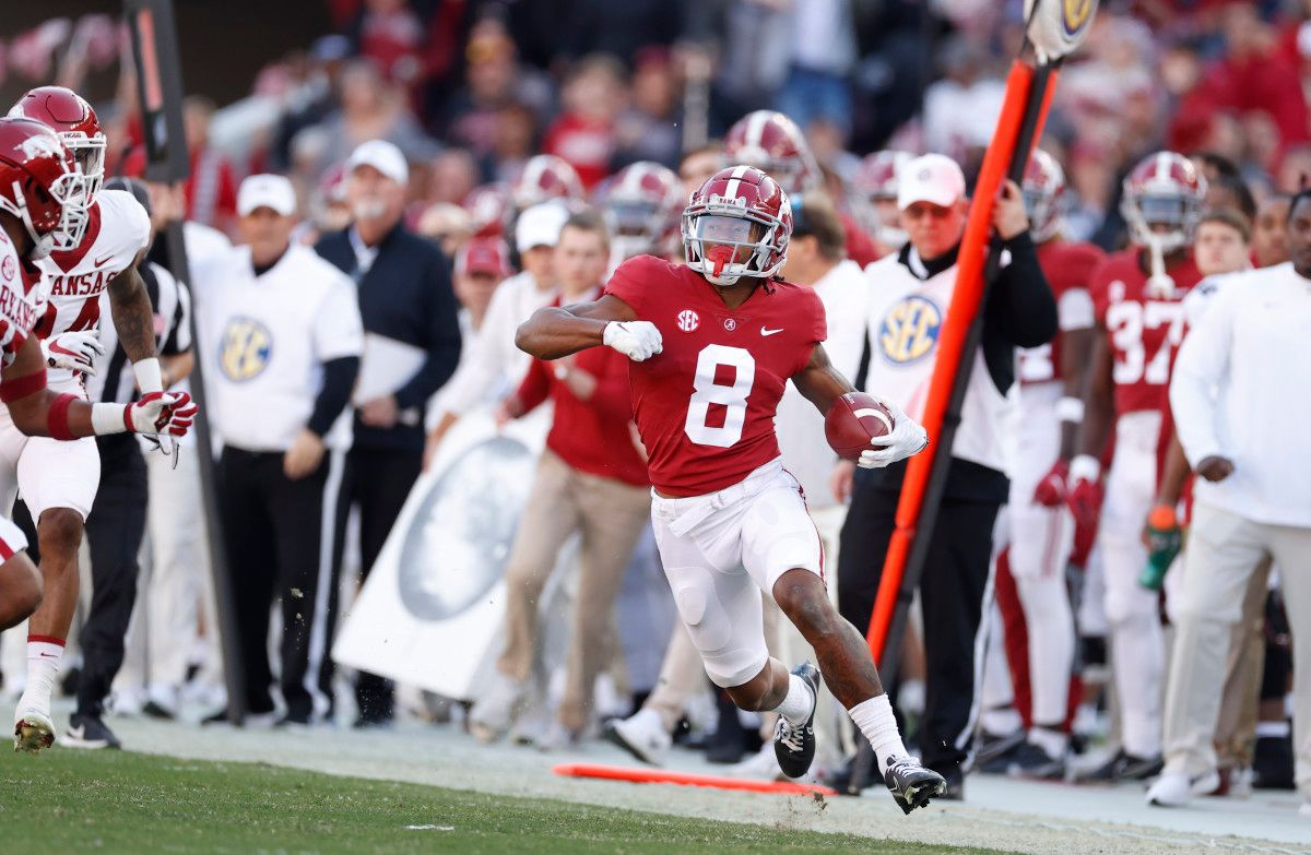 Alabama WR John Metchie III Selected in 2022 NFL Draft - Sports ...
