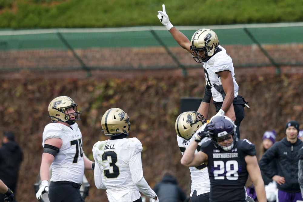 ‘Today was my Day’: Milton Wright Scores 3 Times in Purdue's 32-14 Win ...