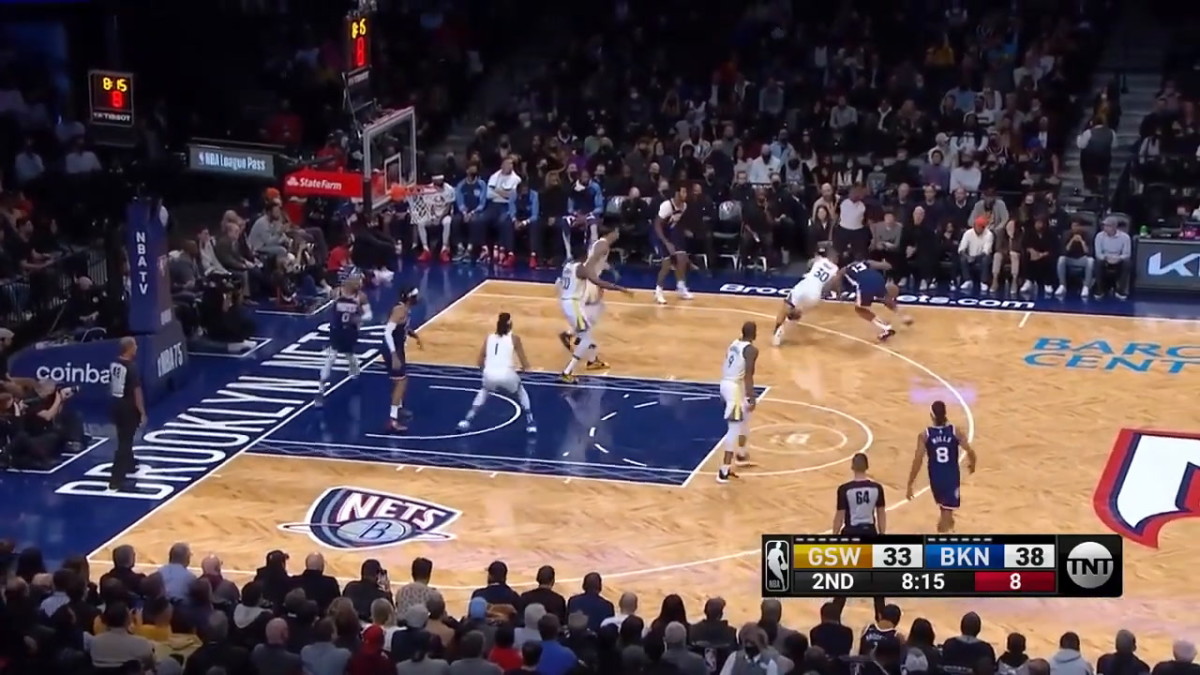 Steph Curry Defense vs. James Harden - Sports Illustrated