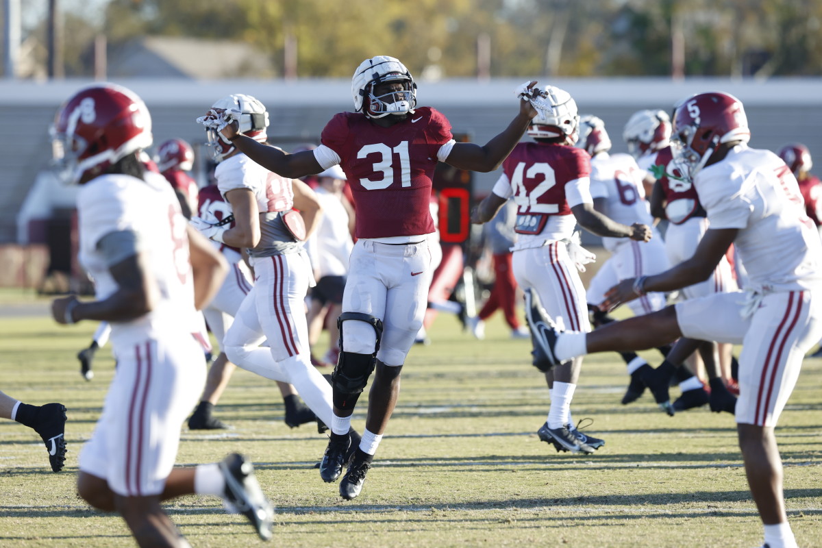 Scenes from Alabama Football Practice as Crimson Tide Returns From ...