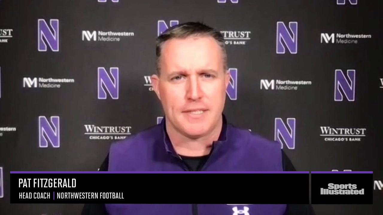 Pat Fitzgerald Previews Illinois - Sports Illustrated Wildcats Daily ...