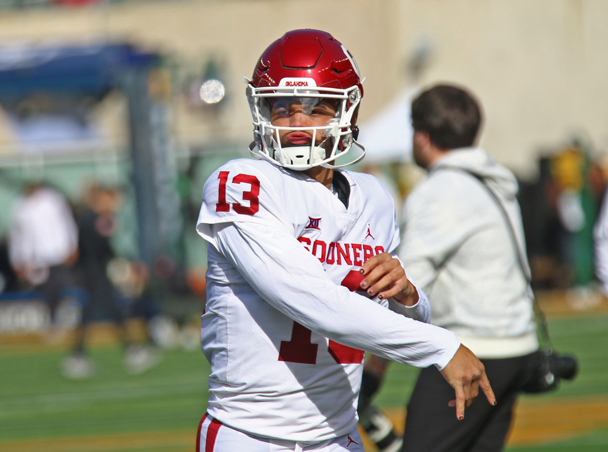 Oklahoma's Caleb Williams Selected as PFF All-Freshman First-Team ...