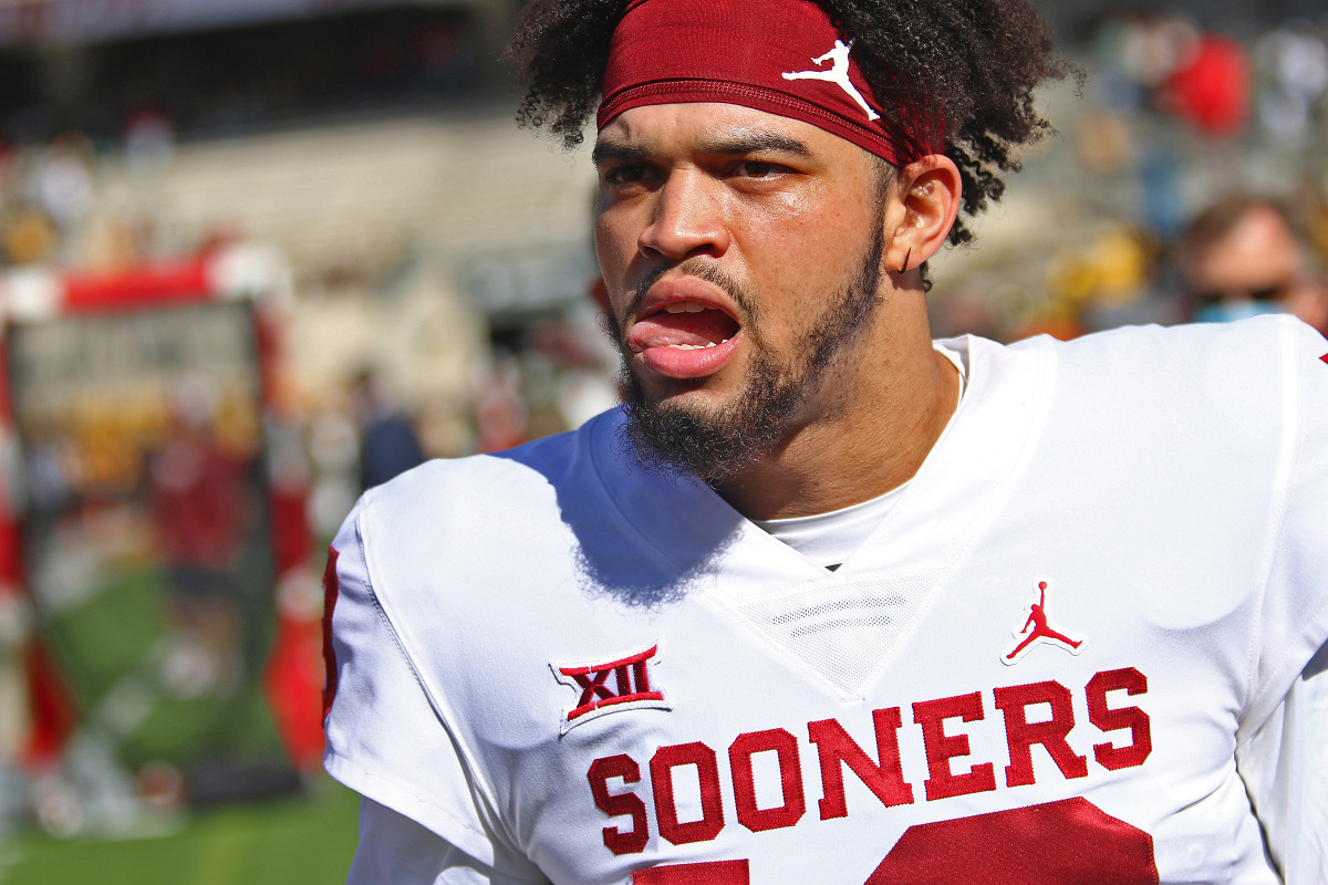 Oklahoma Quarterback Caleb Williams Reacts to Lincoln Riley News ...