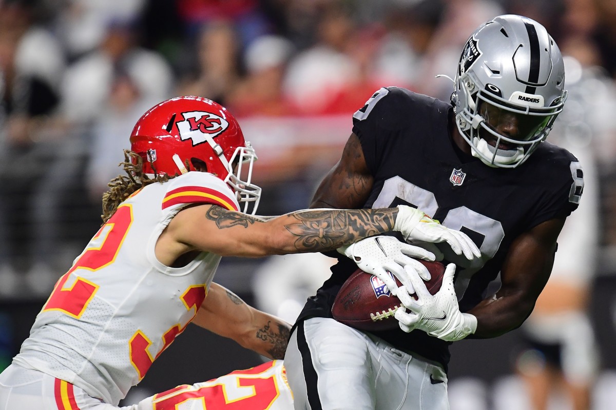 Las Vegas Raiders Bryan Edwards must bounce-back - Sports Illustrated ...