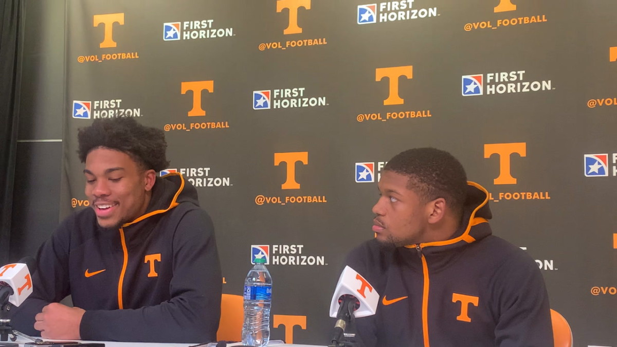 Watch: Tennessee Vols Cedric Tillman and Jabari Small Meet With Media ...
