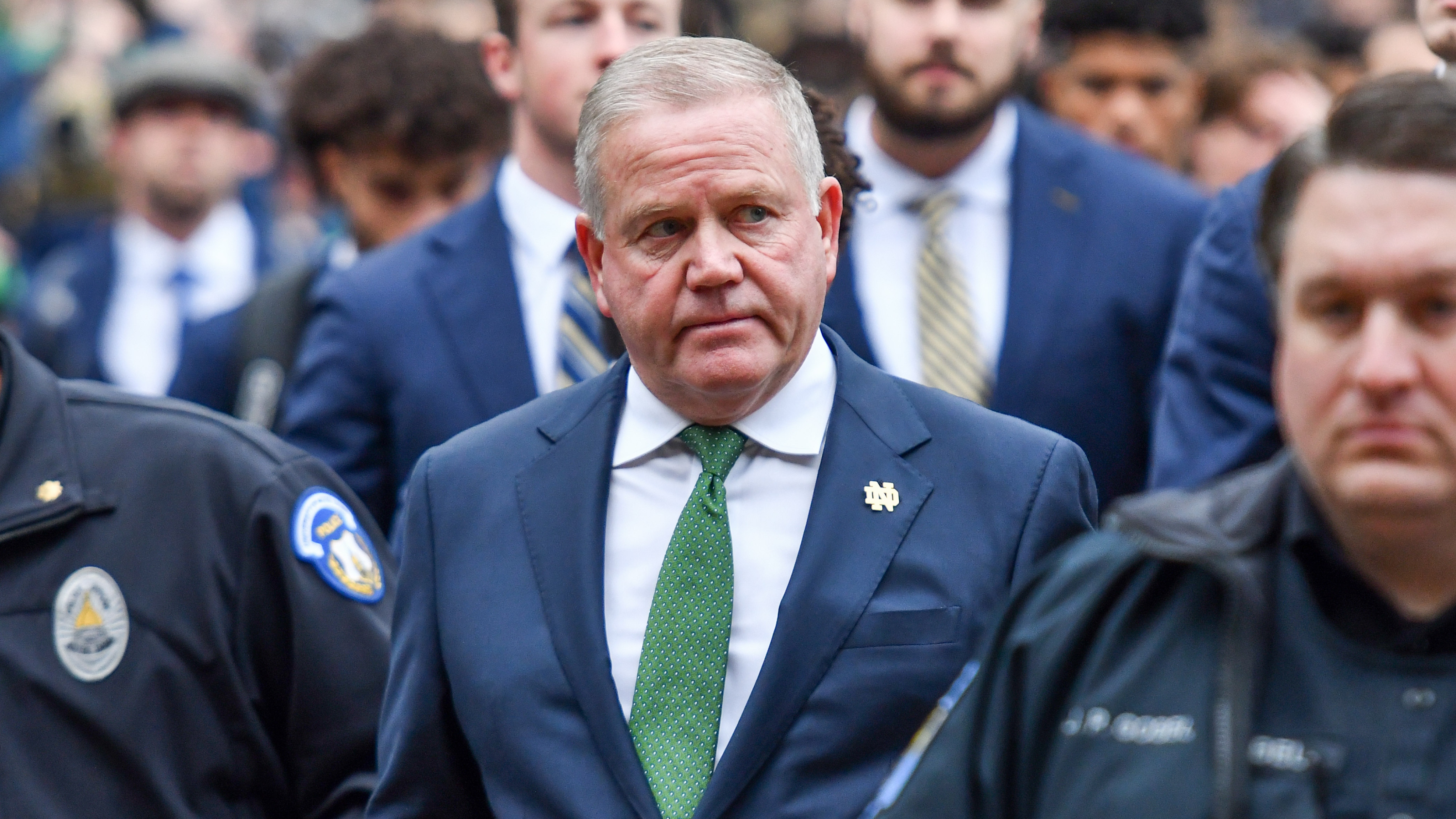 Brian Kelly to LSU: coach's final speech to Notre Dame leaked - Sports ...