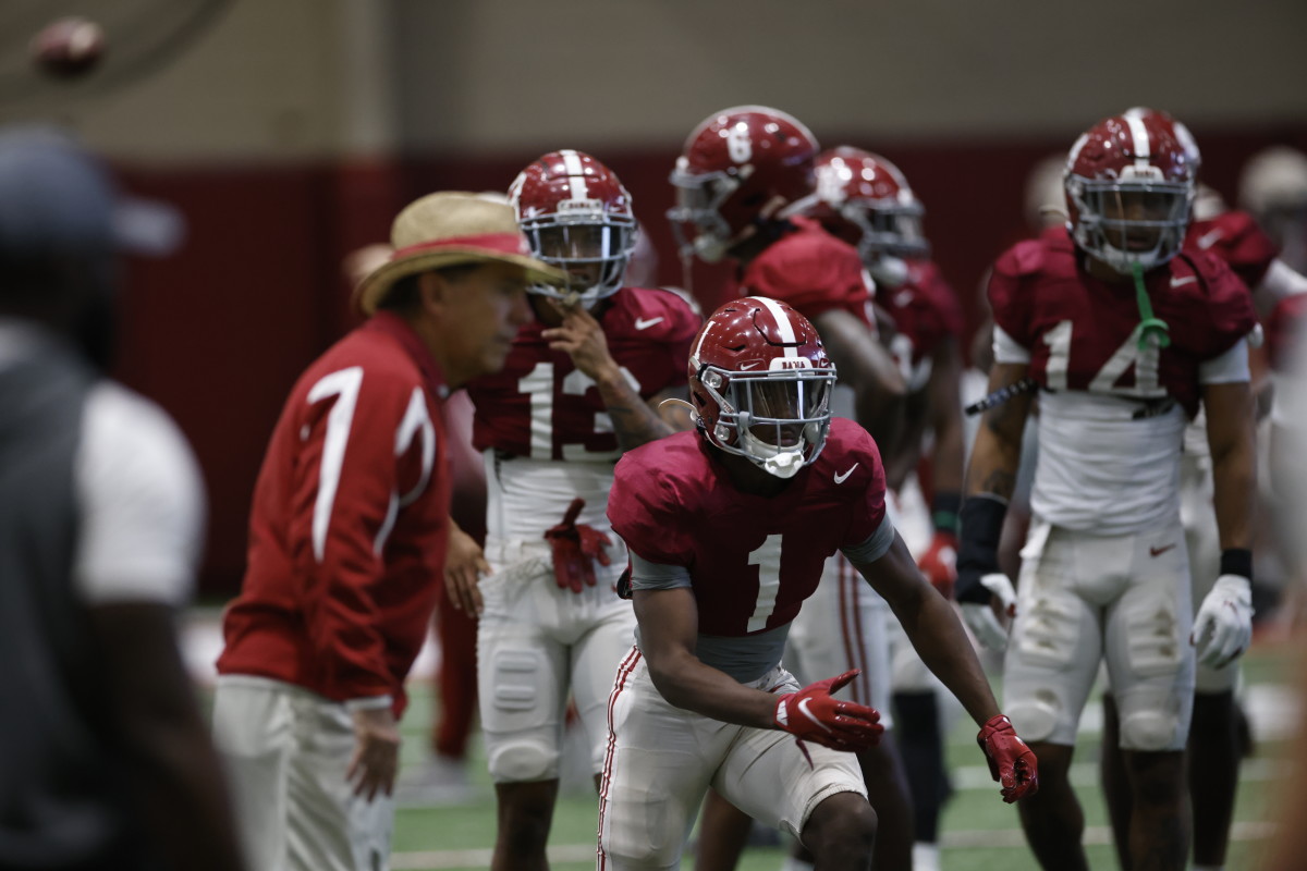 Video and Photos of Alabama Football's Practice for SEC Championship ...