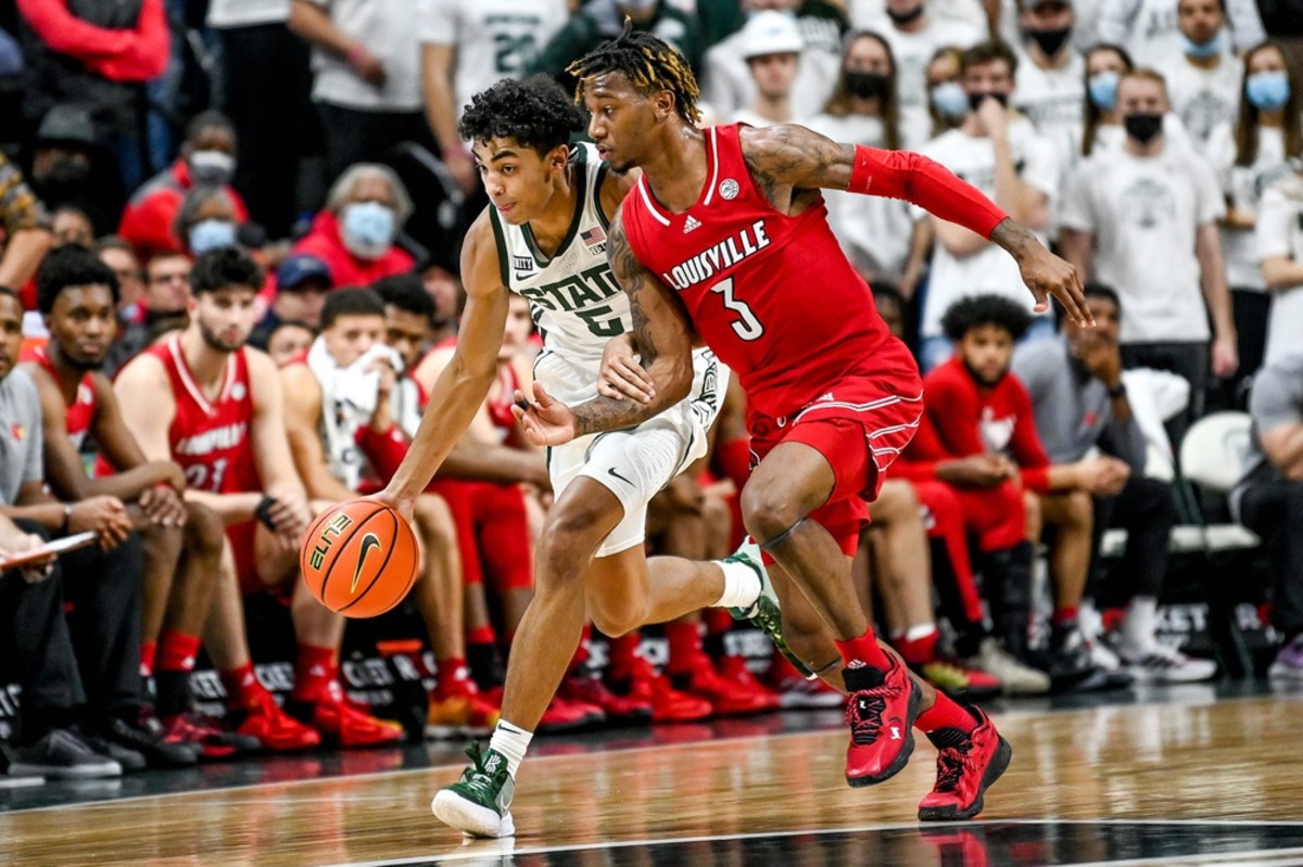 El Ellis Nearly Completes Louisville's Rally Attempt vs. Michigan State ...