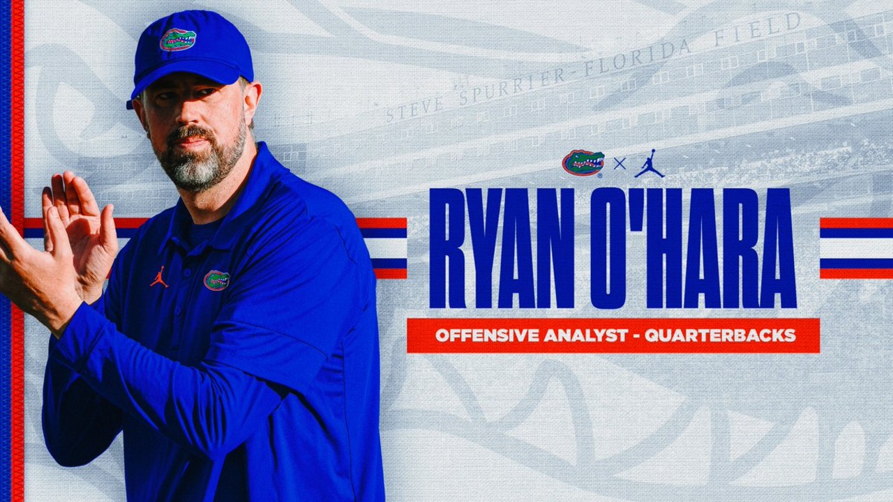 Ryan O'Hara Hired as Florida Gators Offensive Analyst/QB Assistant ...