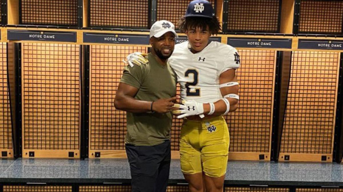 Talented Cornerback Justyn Rhett Commits To Notre Dame - Sports ...