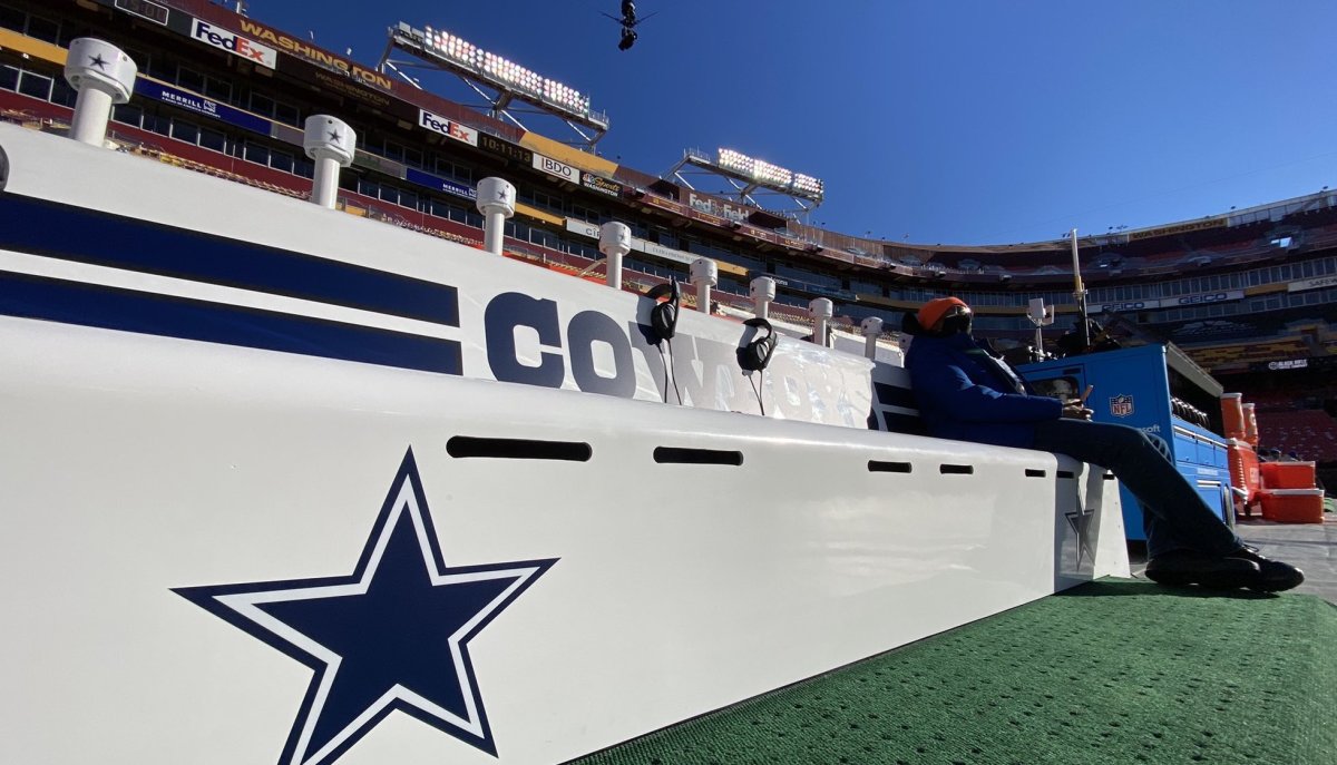 Benched! Here's Why 'Cocky' Dallas Cowboys Brought Their Own Sideline ...