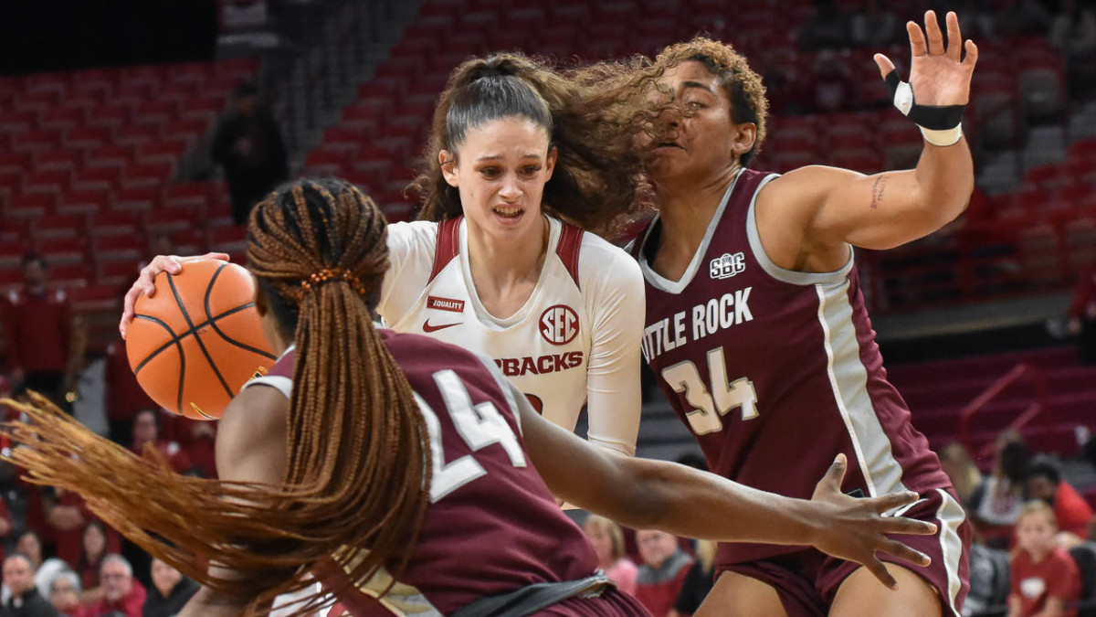 WATCH-PHOTOS: Amber Ramirez, Elauna Eaton After Win Over Little Rock ...