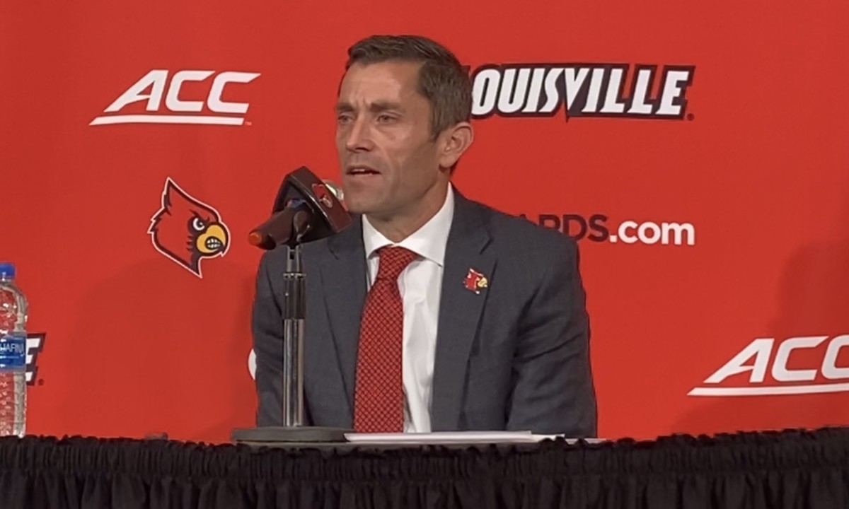 Watch: Josh Heird Talks Elevation to Louisville Interim Athletic ...