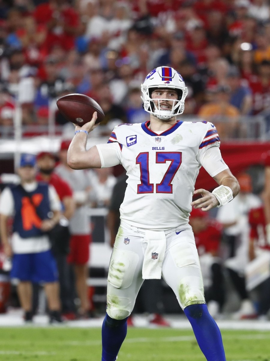 Bills uncertain about QB Josh Allen's sprained left foot - Sports ...