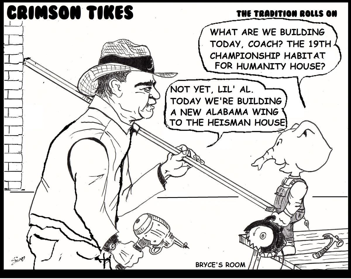 Crimson Tikes: Bryce's Wing - Sports Illustrated Alabama Crimson Tide ...