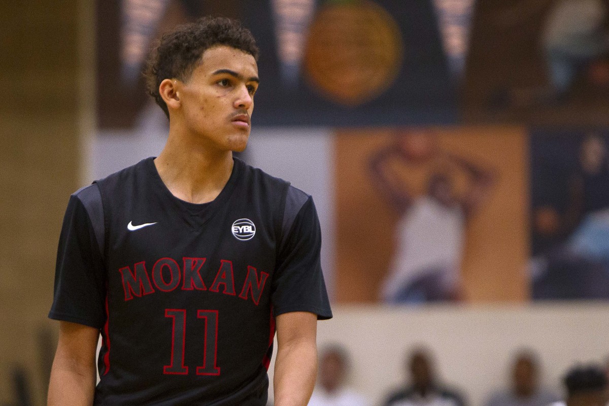 Trae Young Shot from Half Court During High School Games - Sports ...