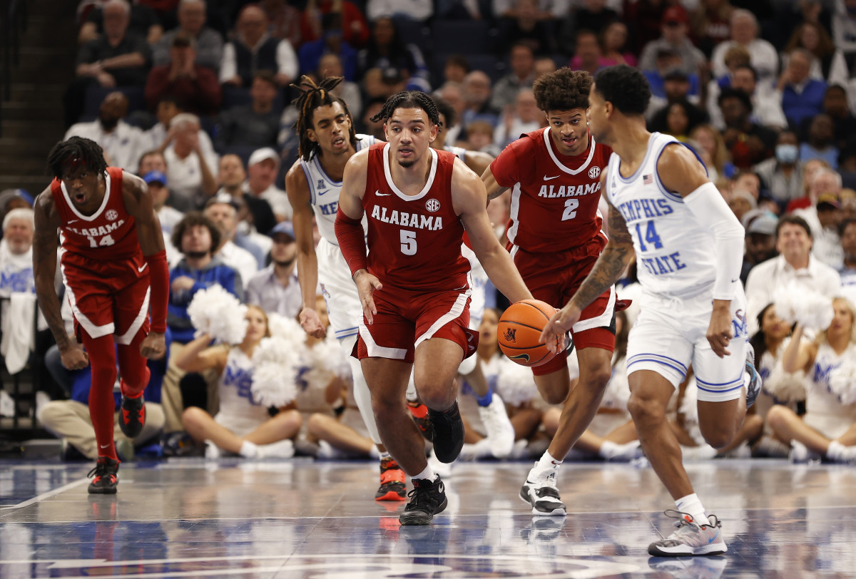 BamaCentral Courtside: Memphis 92, No. 6 Alabama 78 - Sports Illustrated Alabama Crimson Tide ...