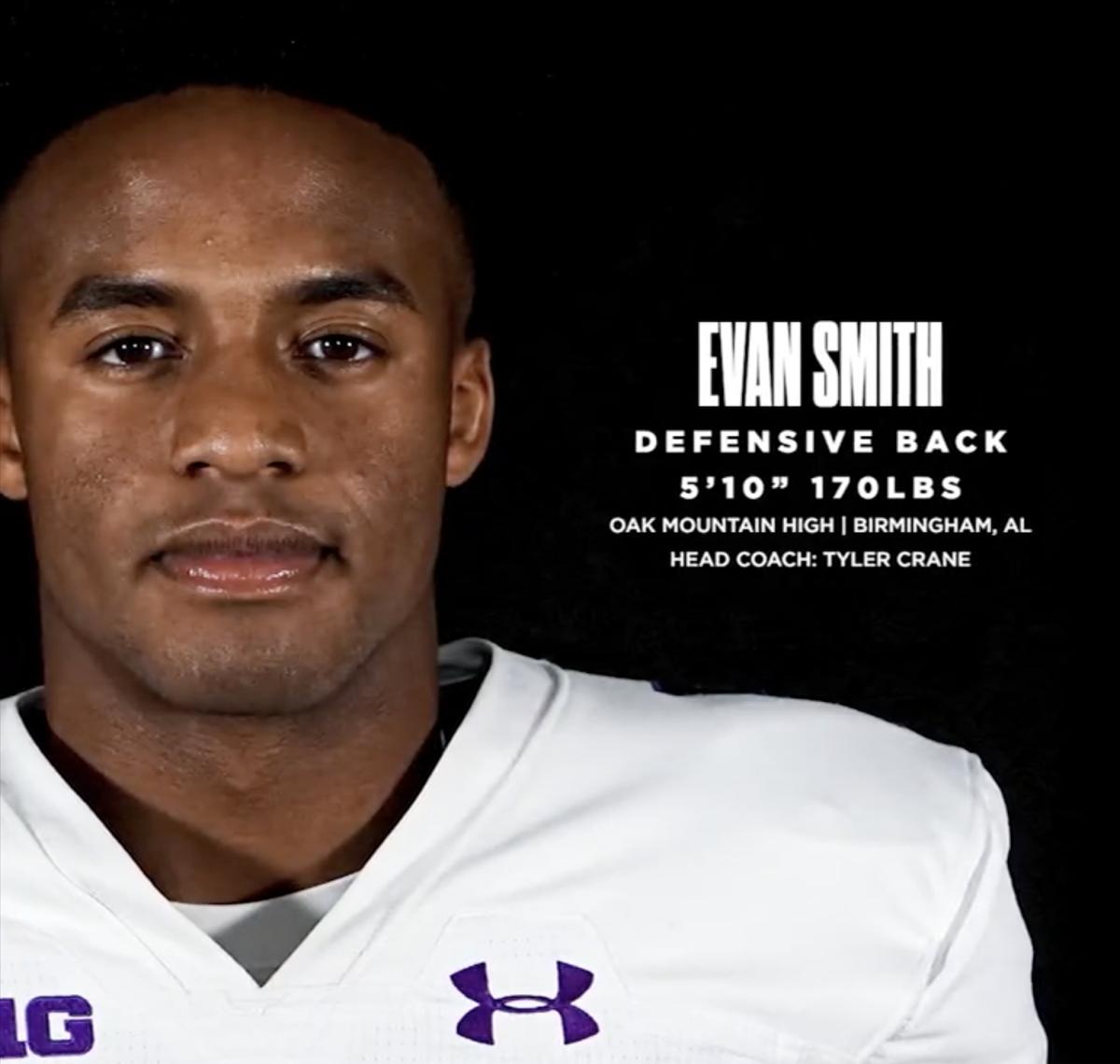 OFFICIAL: DB Evan Smith Commits to Northwestern - Sports Illustrated ...
