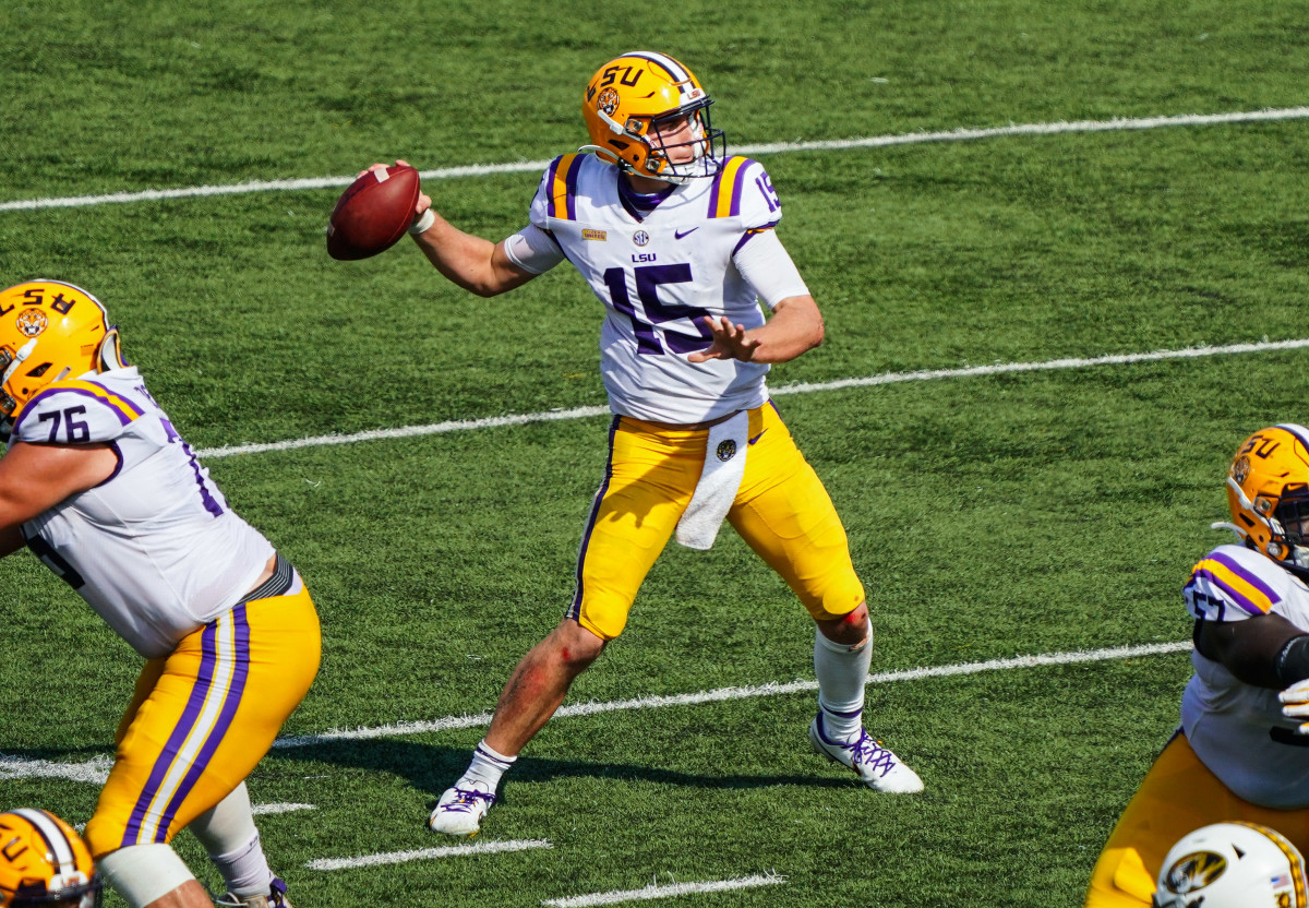 News: LSU QB Myles Brennan Removing Name from Transfer Portal ...