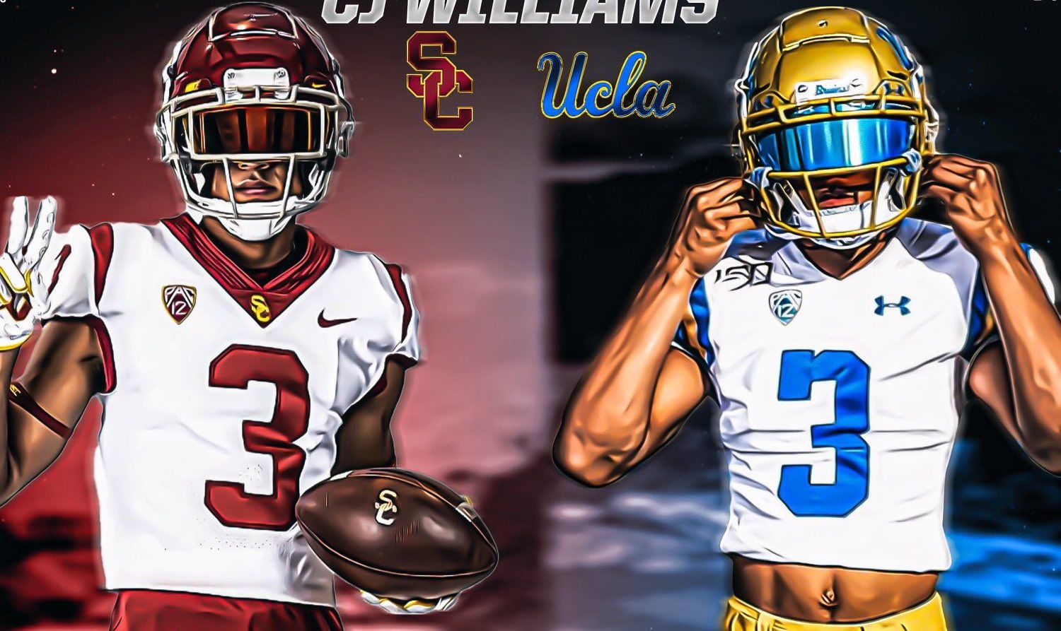 Notre Dame decommit WR CJ Williams names UCLA, USC as finalists ...