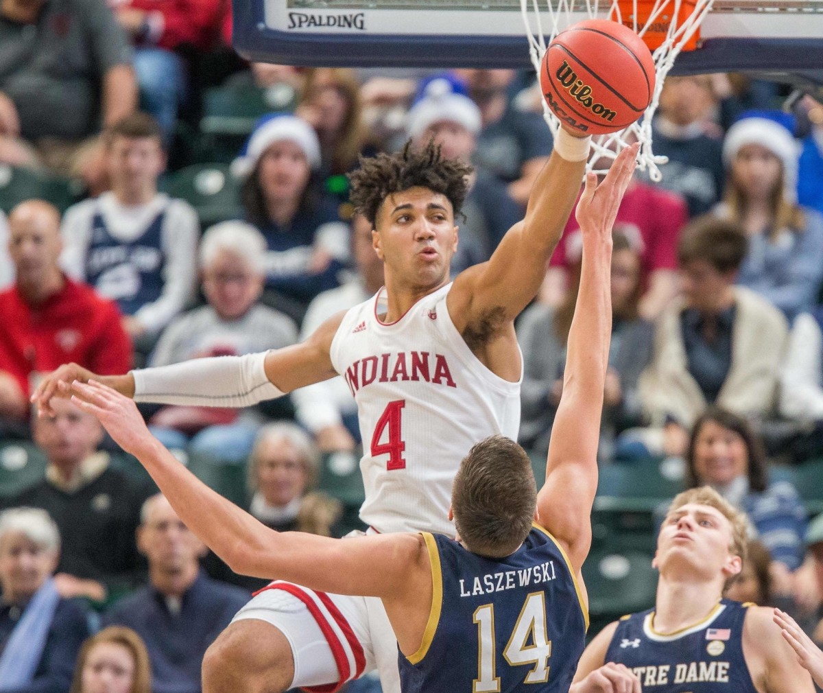 Indiana Opens As Small Favorite Against Notre Dame Saturday in Final ...