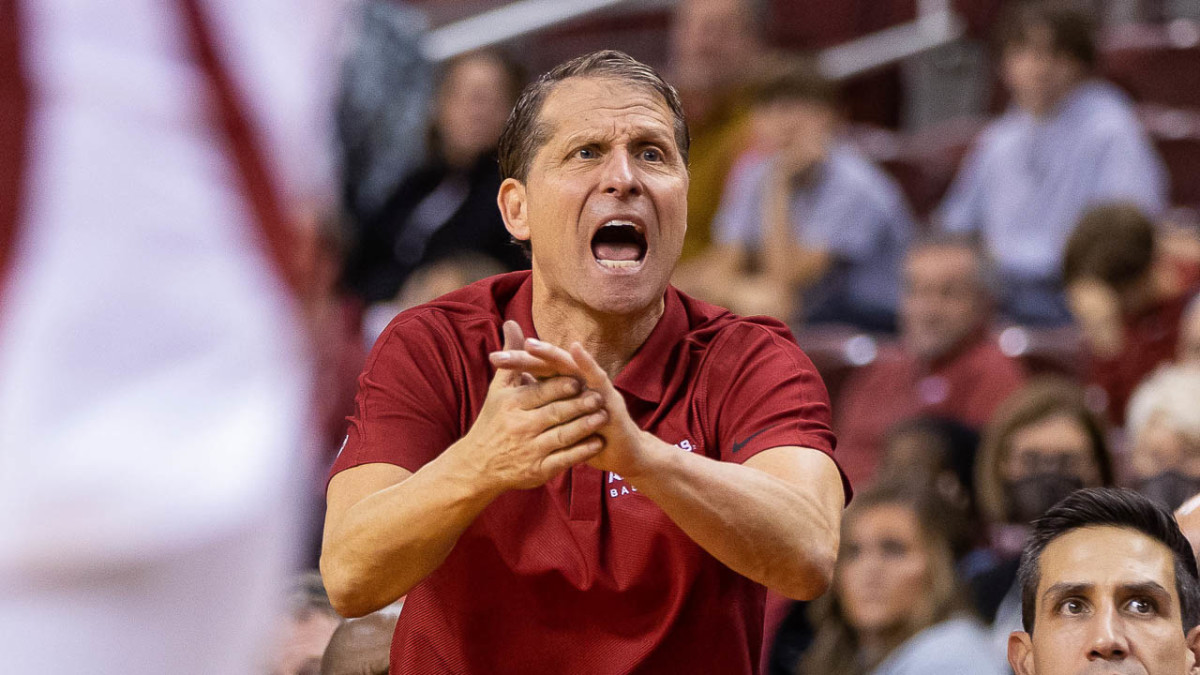 Eric Musselman on Razorbacks' Problems in Loss to Bulldogs - Sports ...