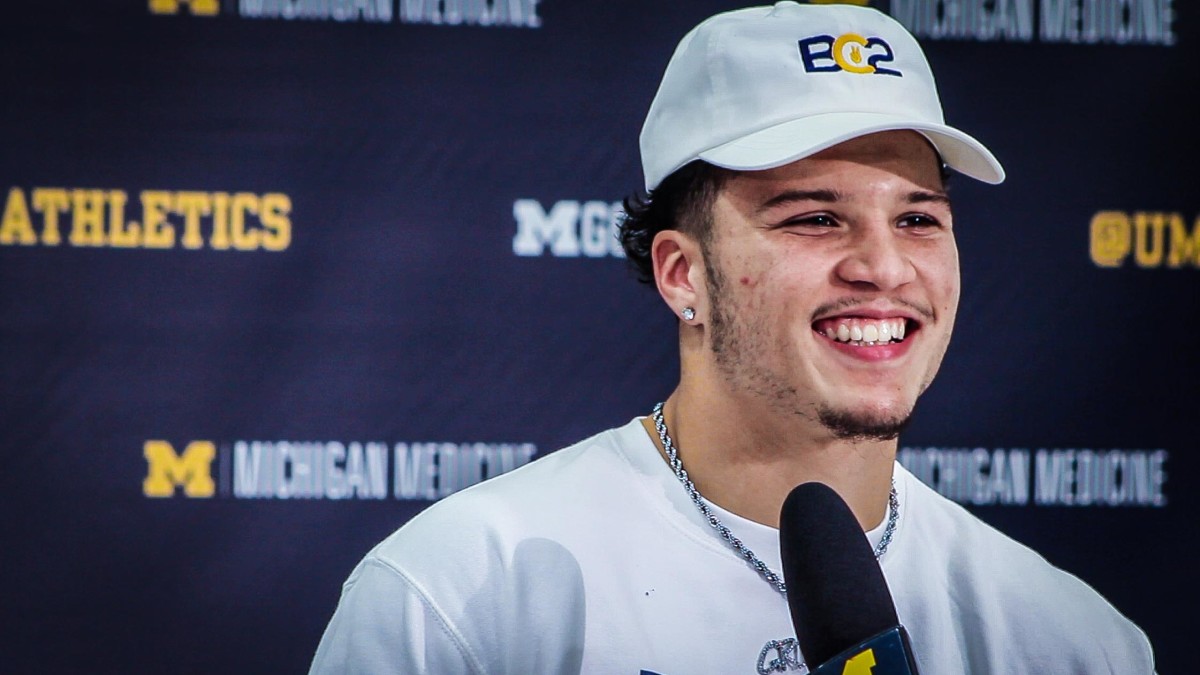 Michigan Football Running Back Blake Corum Is Healthy, Preparing For ...