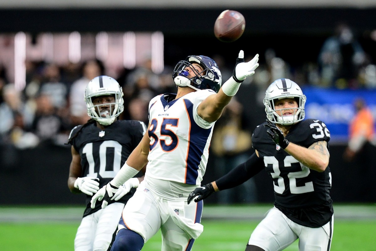 Raiders defense’s brick wall limited Broncos ground game - Sports ...