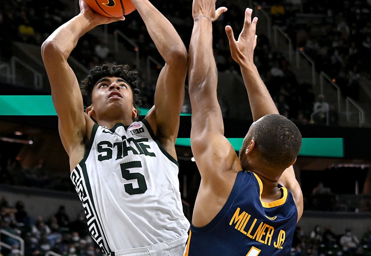 Michigan State's Max Christie earns 3rd Big Ten Freshman of the Week ...