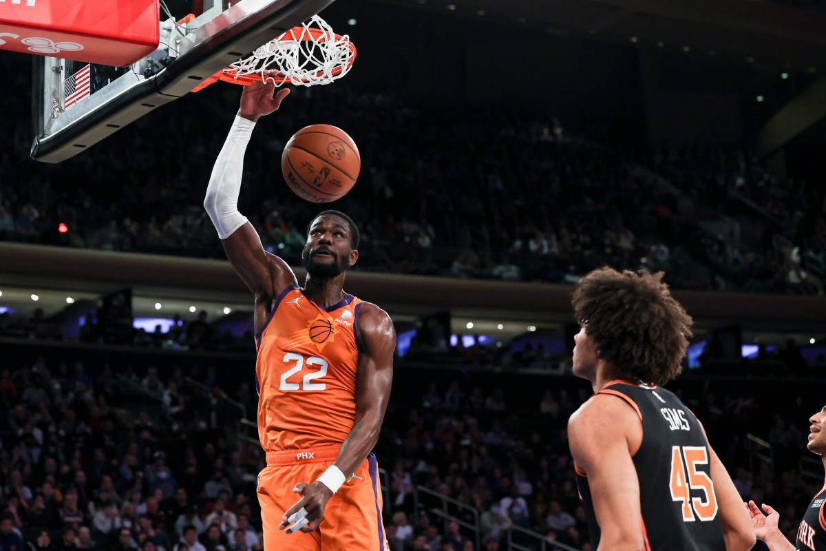 Big News About The Status of Deandre Ayton Before The Suns Play The ...
