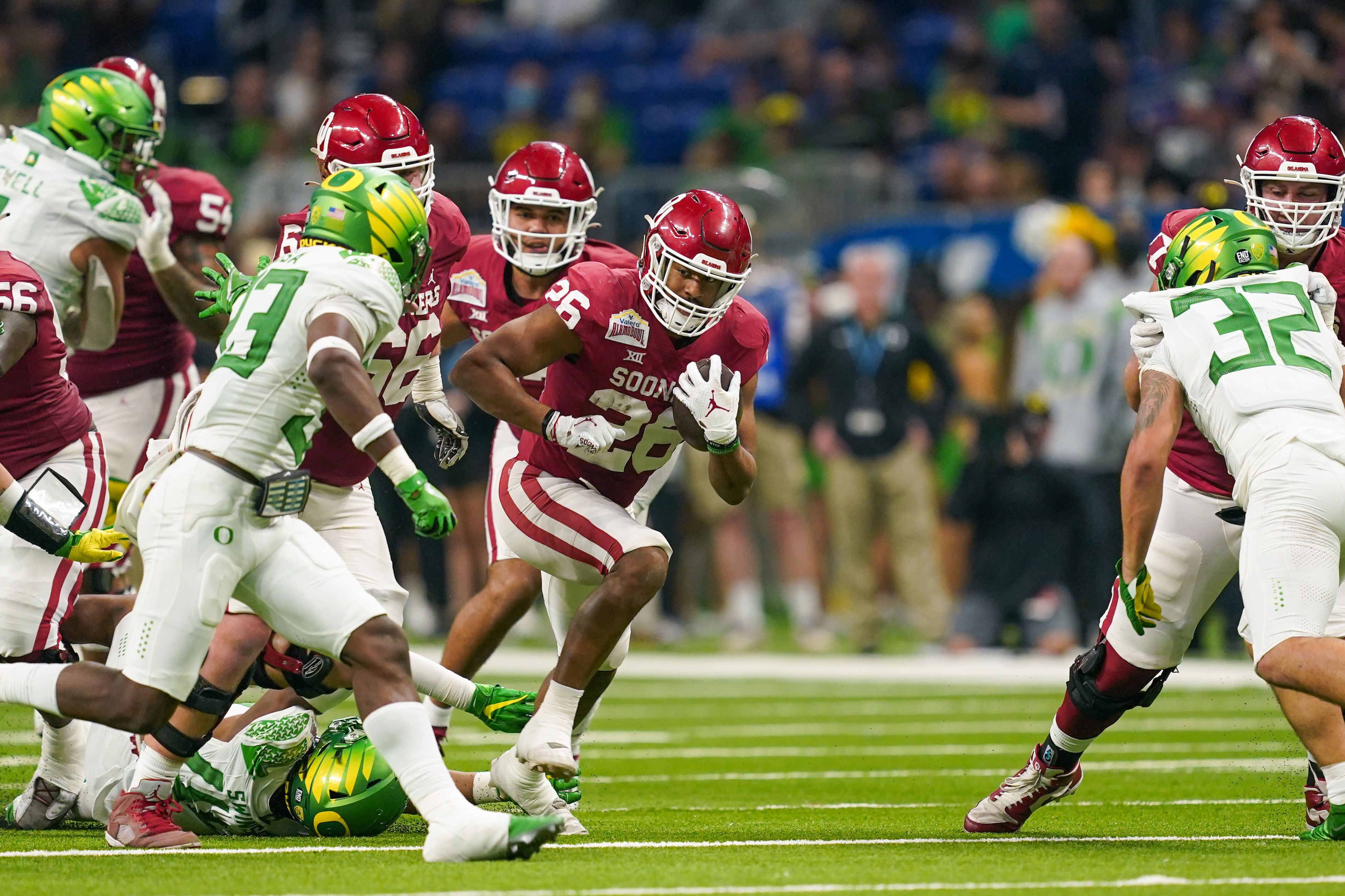 Oklahoma Running Back Kennedy Brooks Announces Future Plans - Sports ...