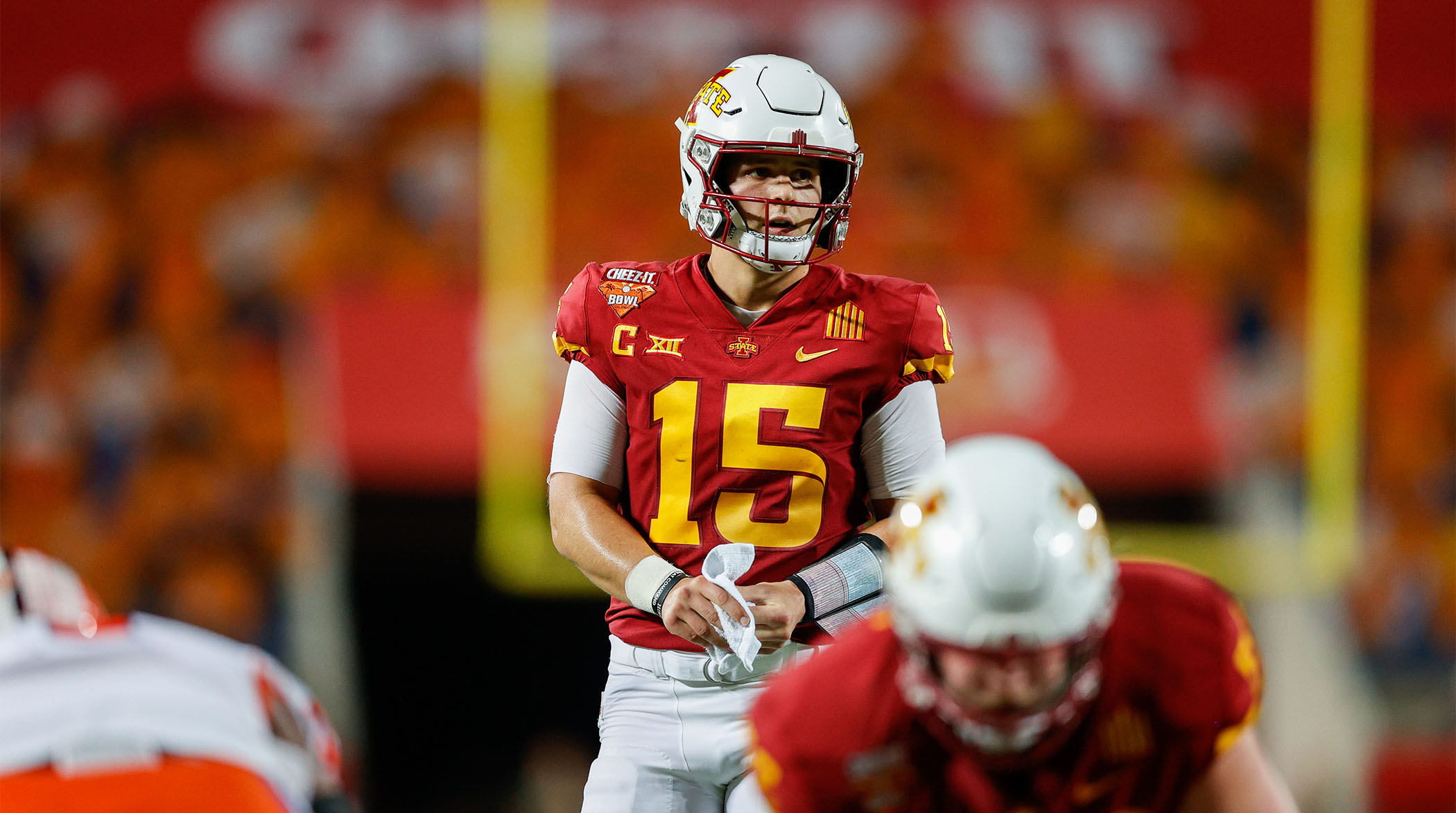 Iowa State quarterback Brock Purdy throws bizarre pick-six in Cheez-It ...