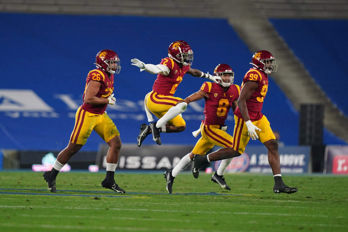 USC Cornerback Issac Taylor-Stuart Declares For 2022 NFL Draft - Sports ...