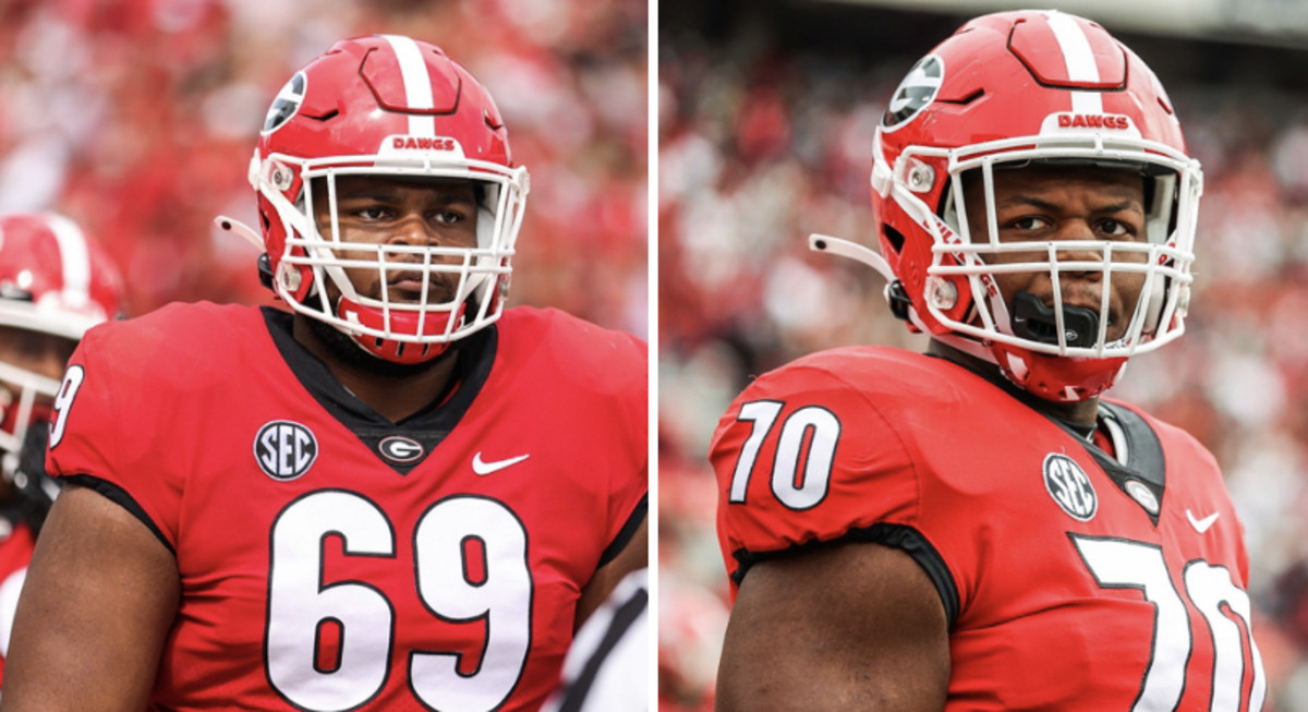 Jamaree Salyer and Warren McClendon MVP's of the Game for Georgia ...