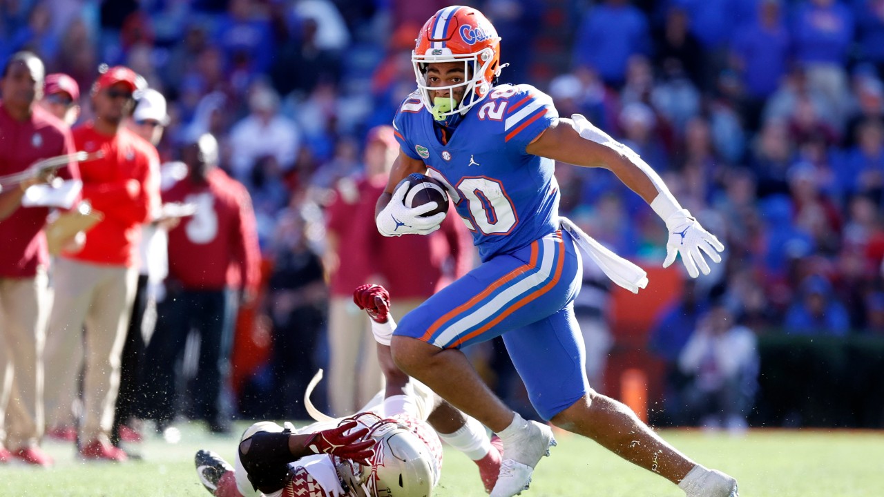Florida Gators RB Malik Davis Declares for 2022 NFL Draft - Sports ...