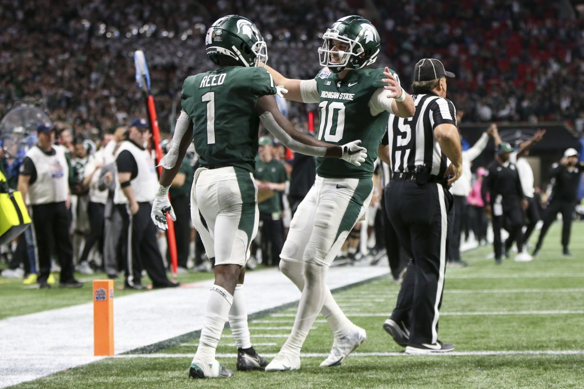 Michigan State wide receiver Jayden Reed returning for senior season ...