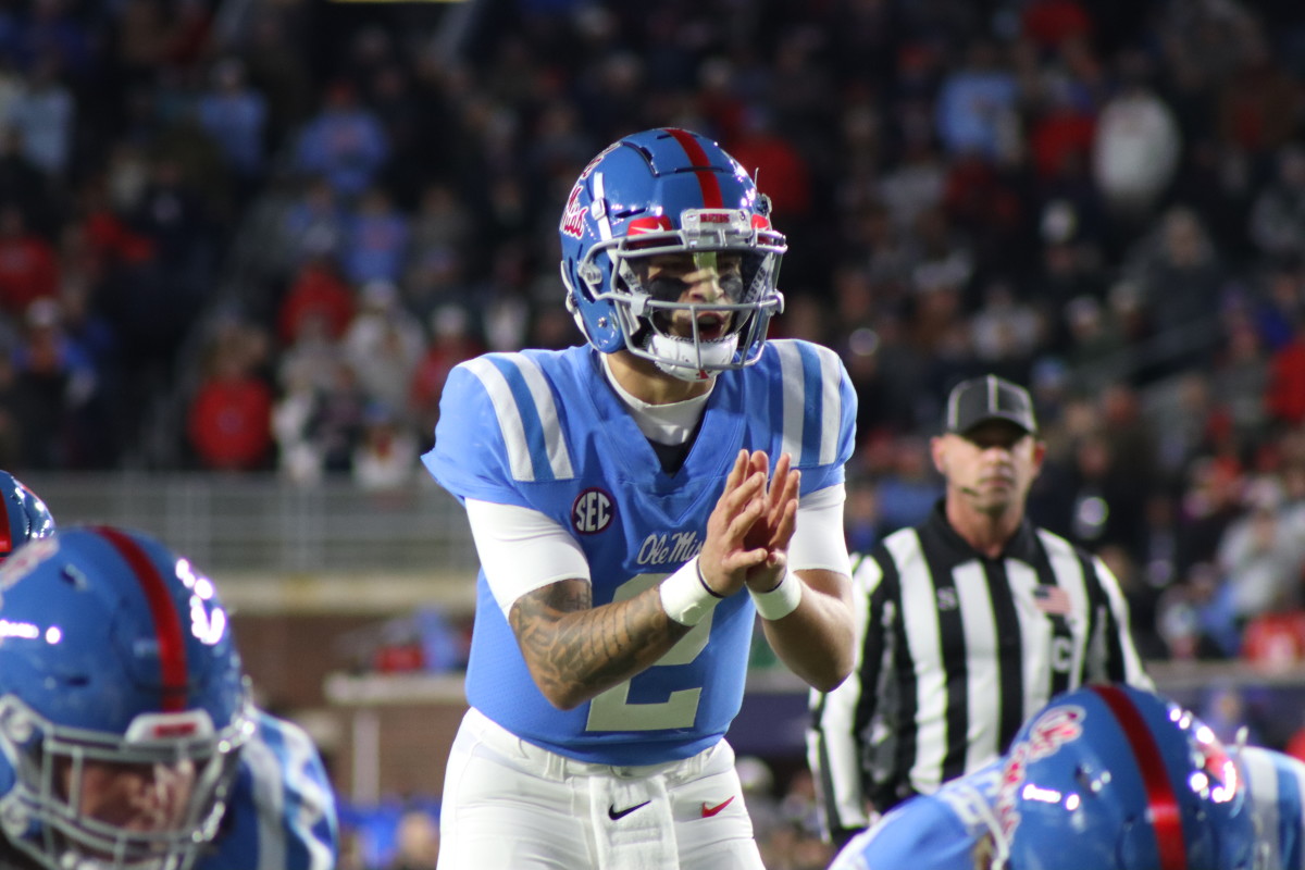 Matt Corral Discusses NFL, Jaxson Dart at Fanatics Red Carpet - The ...