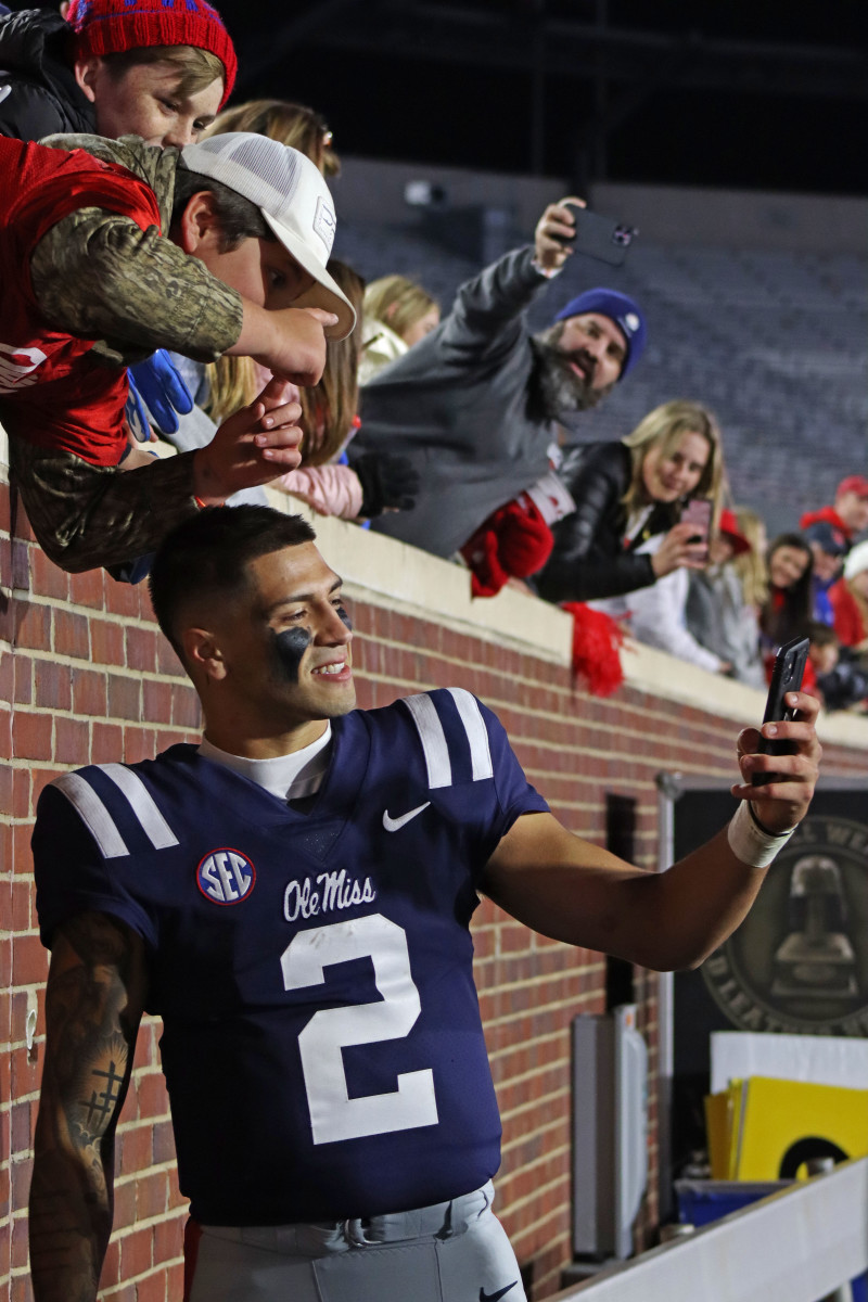 Sports Illustrated Projects Matt Corral to Saints in Upcoming NFL Draft ...