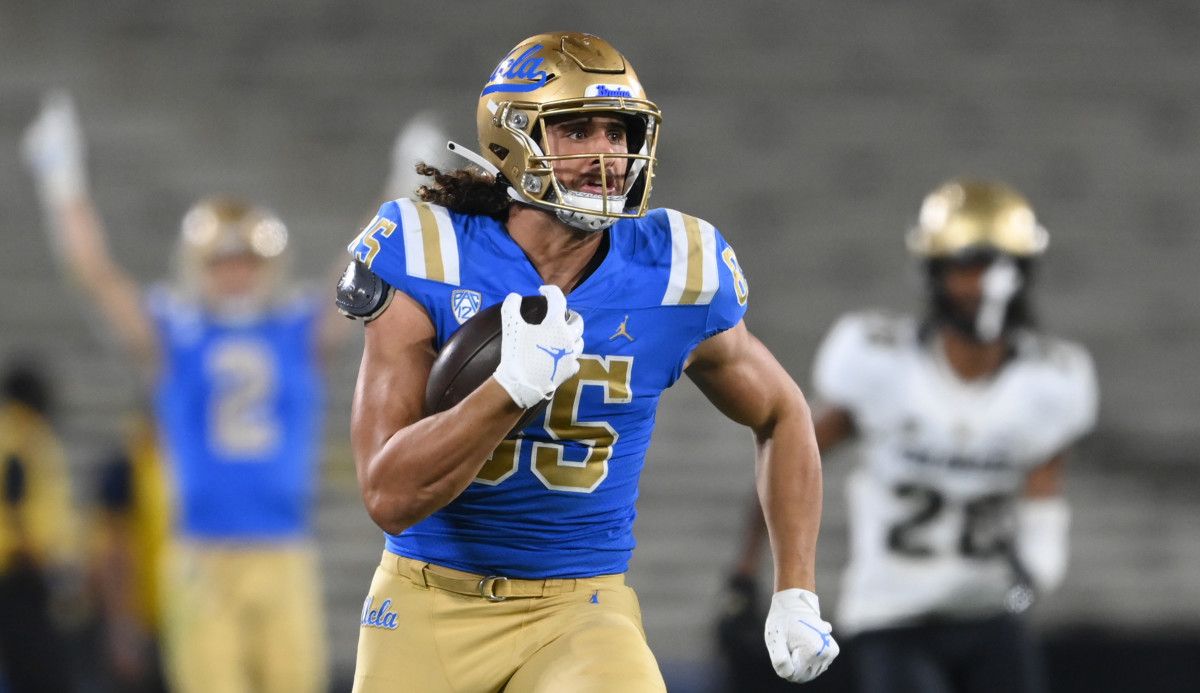 UCLA Football Tight End Greg Dulcich Declares For 2022 NFL Draft ...