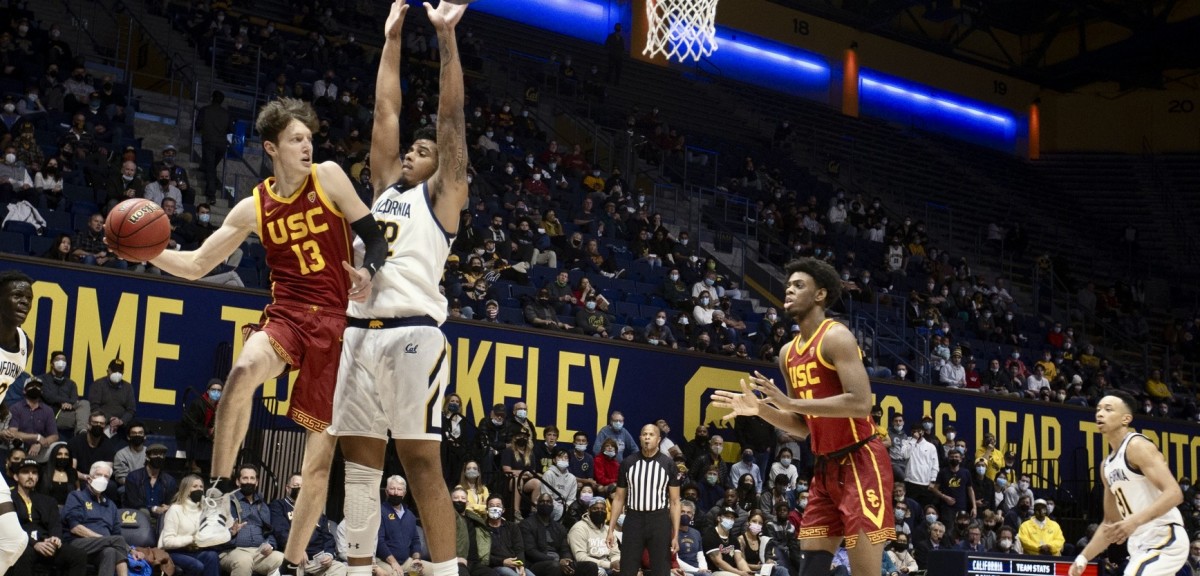 Cal Basketball: Unbeaten USC Pulls Away From Bears in the Second Half ...