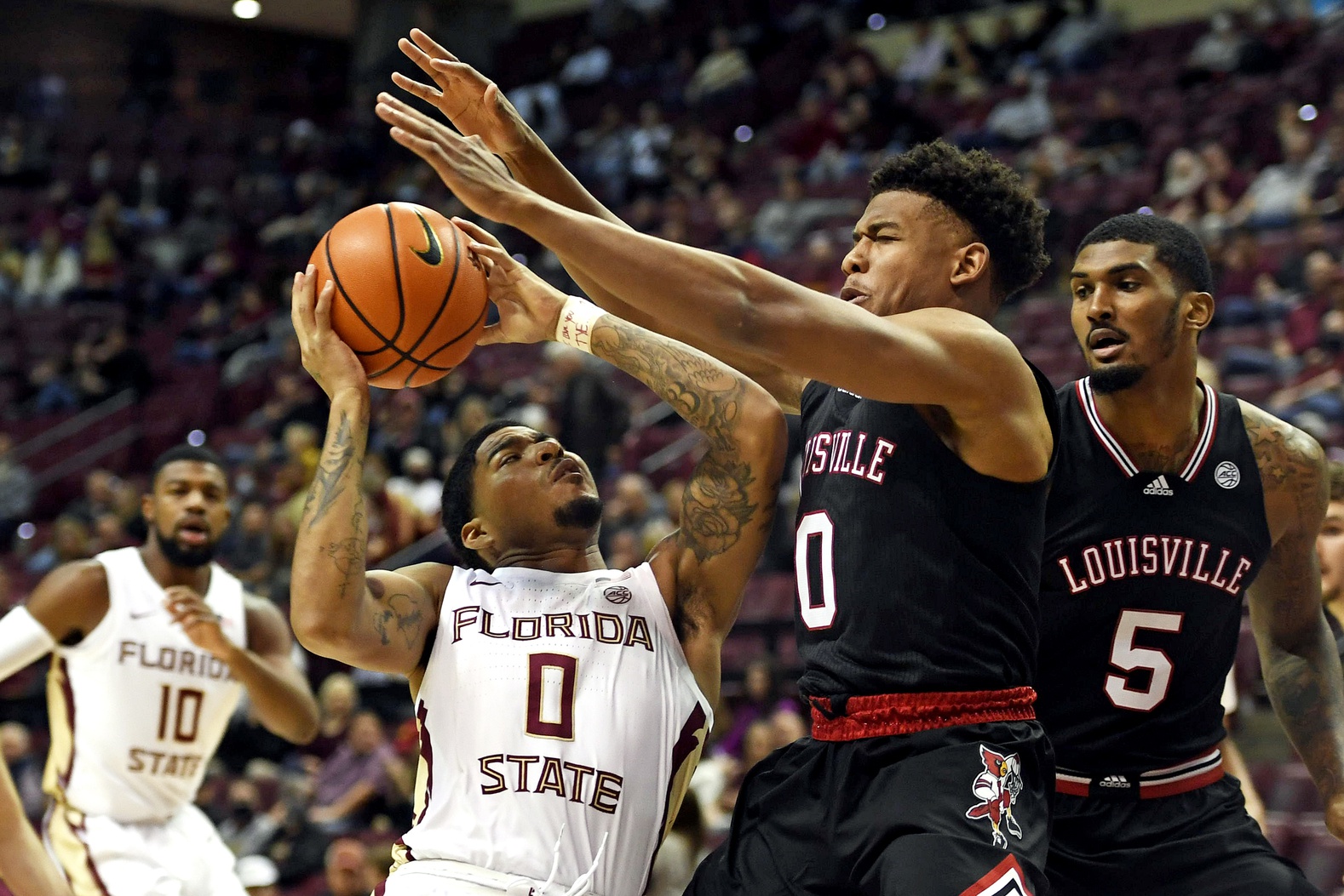 Louisville Men's Basketball Falls to Florida State for First ACC Loss ...