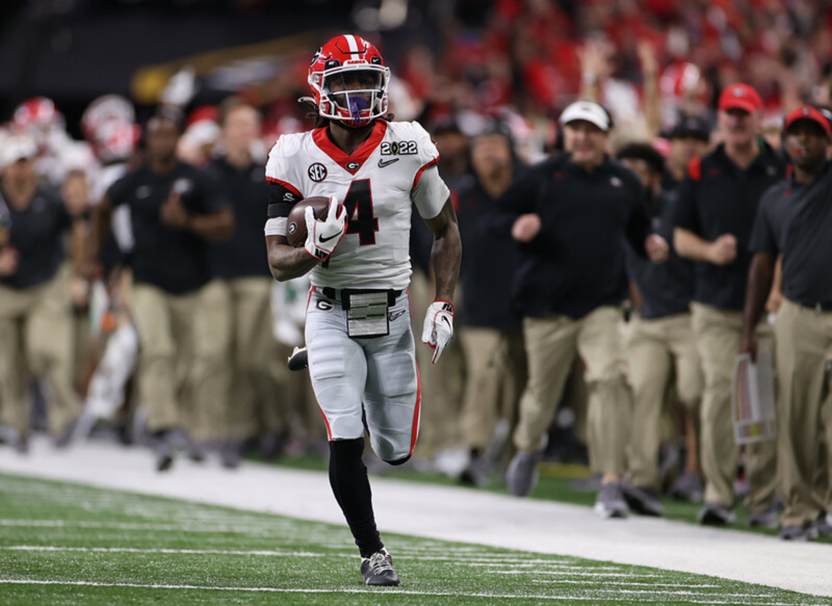 Georgia Football RB James Cook Declares for the 2022 NFL Draft - Sports ...