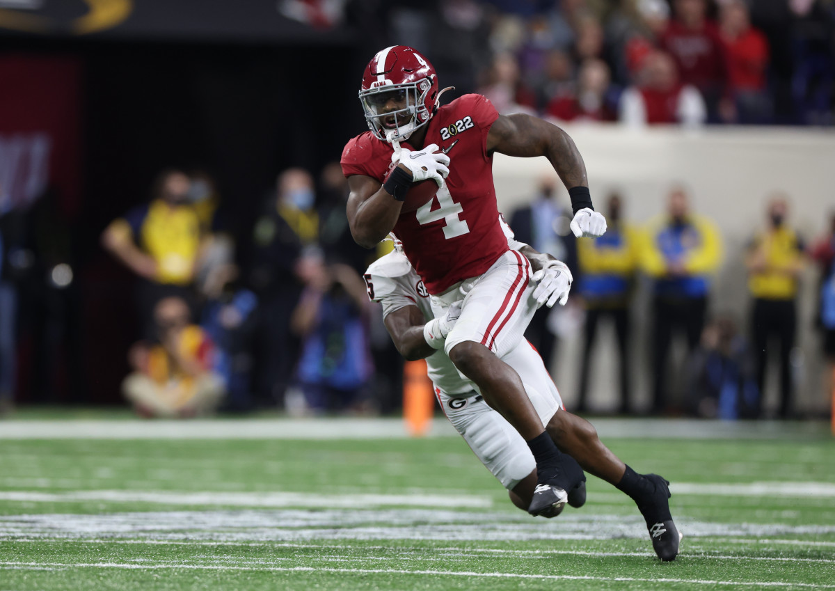 Brian Robinson Jr., Phidarian Mathis Record Measurements at Senior Bowl ...