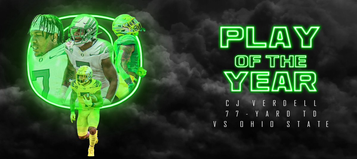 2021 Ducks Digest Oregon Ducks Football Awards: CJ Verdell Wins Play of ...