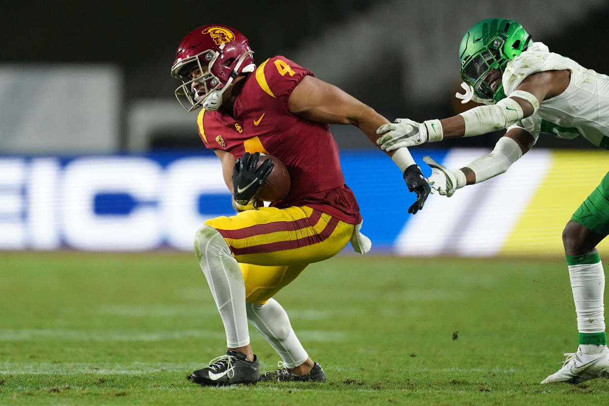 USC WR Bru McCoy Enters Transfer Portal - Sports Illustrated USC ...